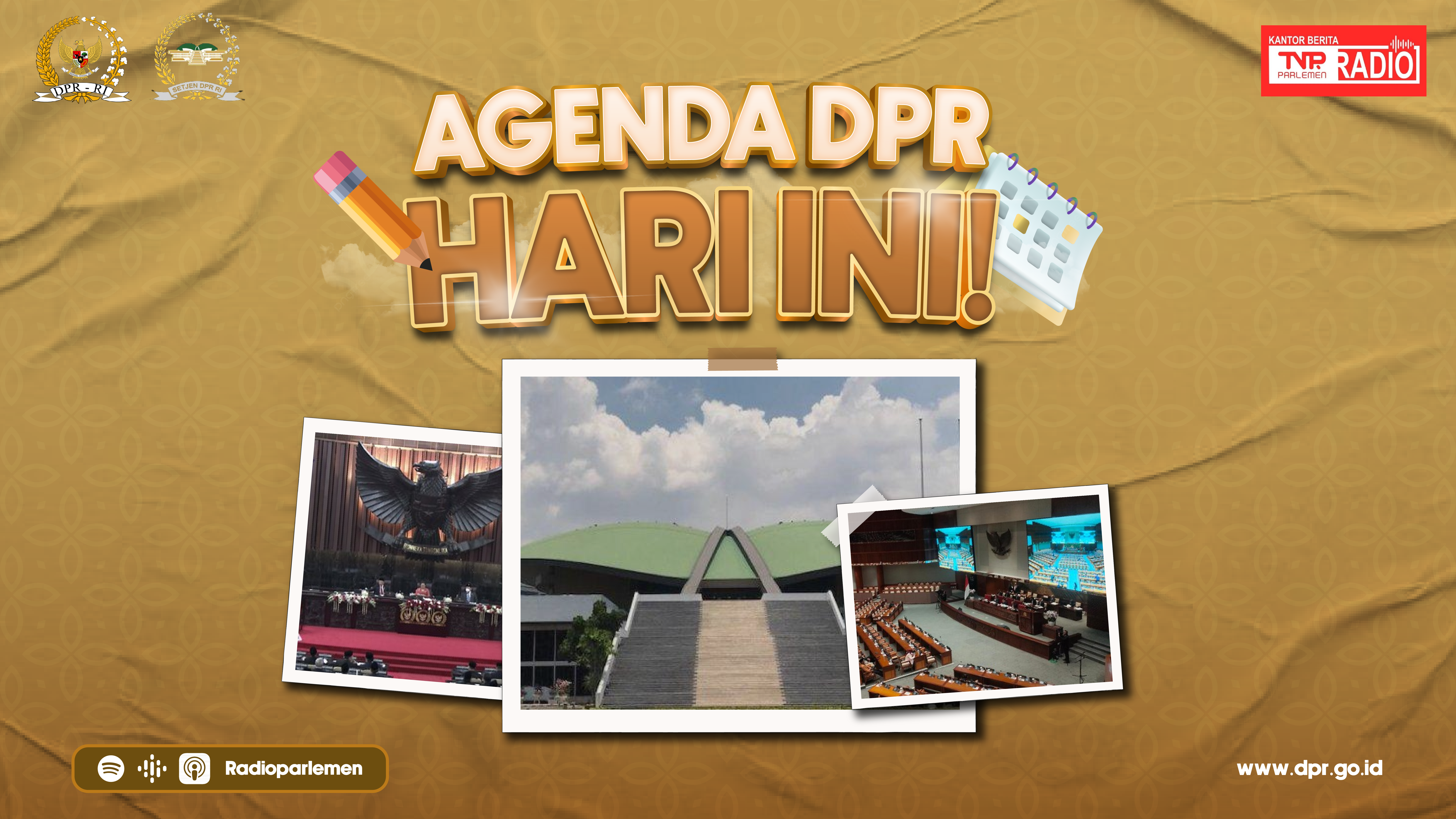 AGENDA DPR HARI INI – SORE 30 MEI 2024 » TVR PARLEMEN