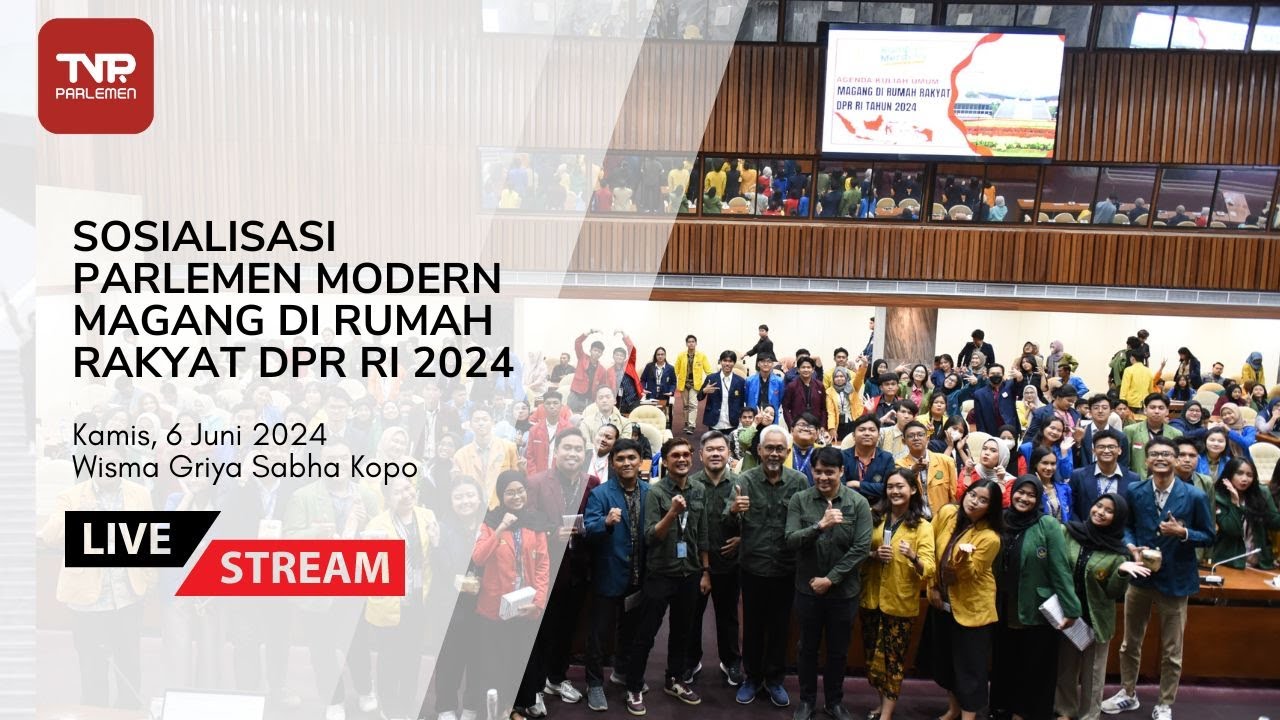 SOSIALISASI PERAN SETJEN DPR RI SEBAGAI SUPPORTING SYSTEM DALAM ...