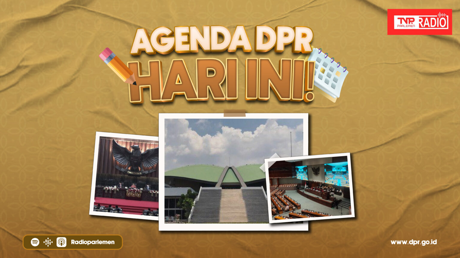 Agenda DPR Hari Ini – 15 Januari 2025 » TVR PARLEMEN